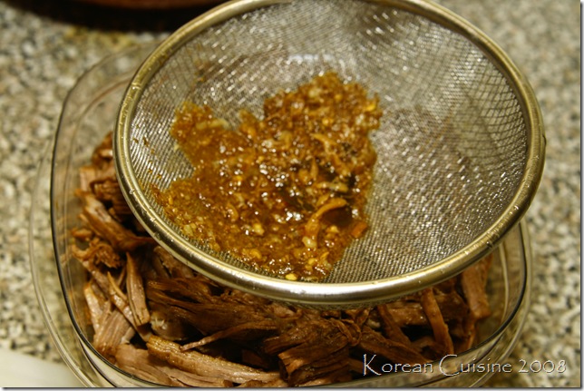 Korean Cuisine: Jang Jorim -(장조림)